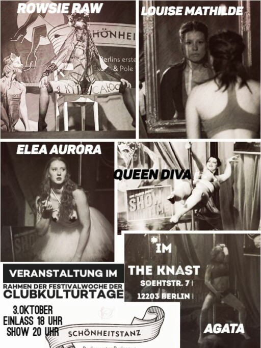Night of Burlesque & Polesque im THE KNAST - mit Studio Schönheitstanz ...